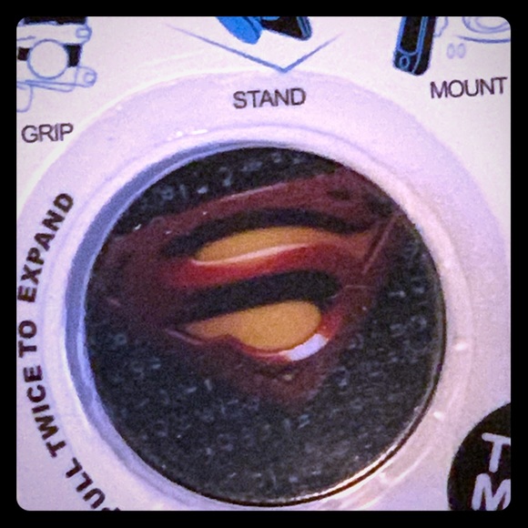 Other | Pop Socket With Mount Superman Nwt | Poshmark